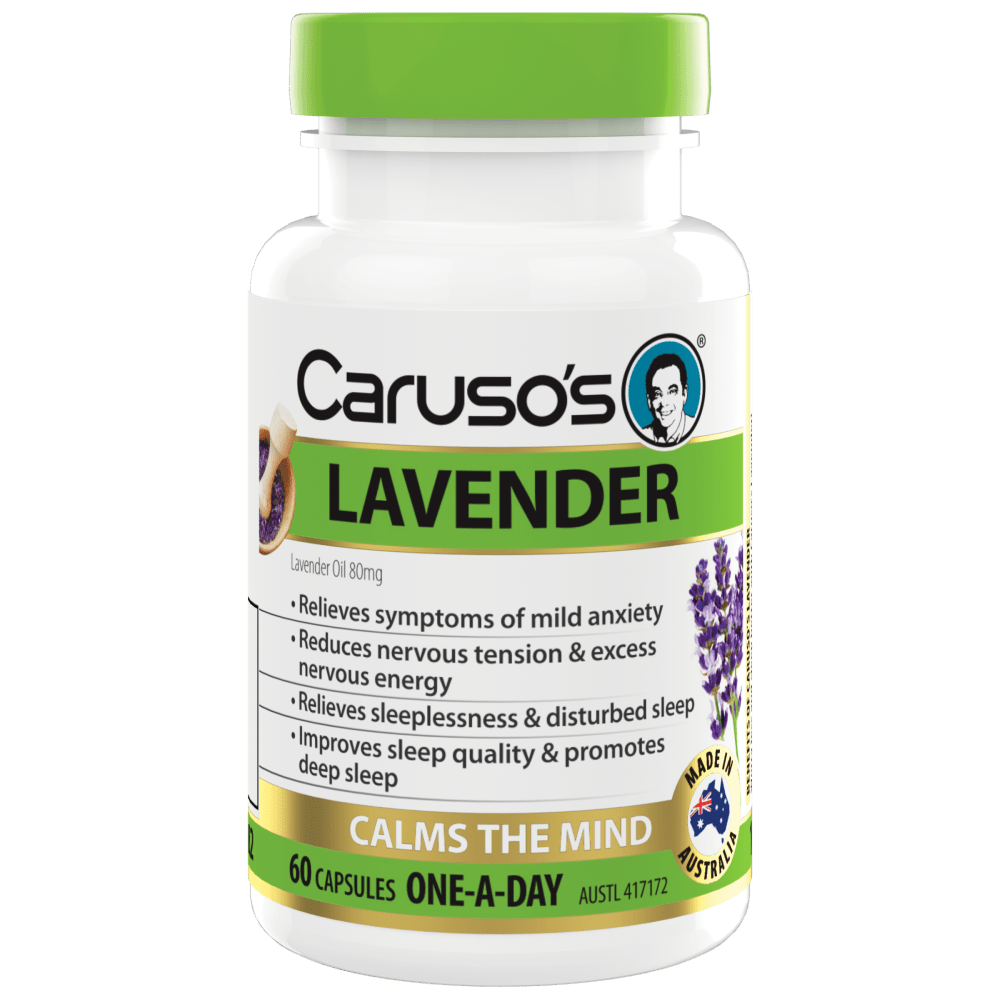 Caruso's Lavender - 60 Capsules — The Healthfood Store