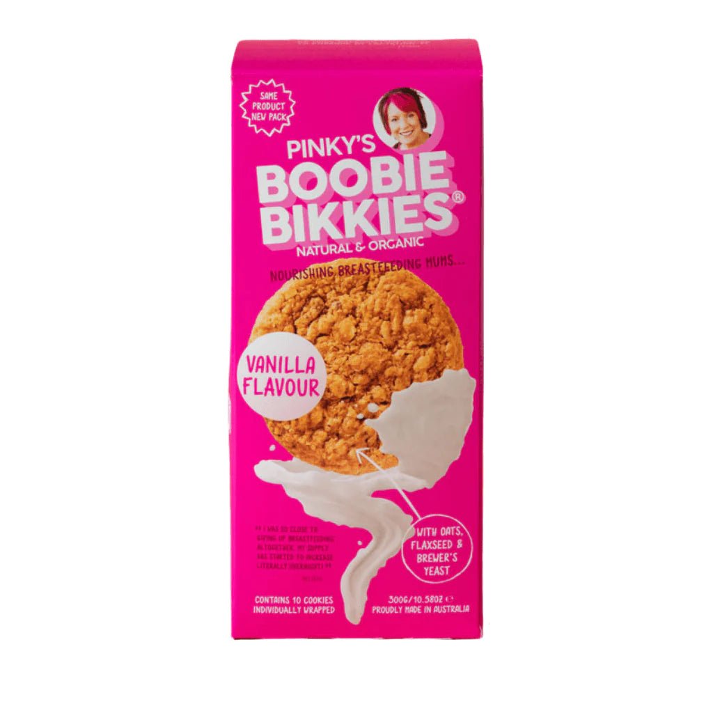 Pinky's Boobie Bikkies - Vanilla — The Healthfood Store