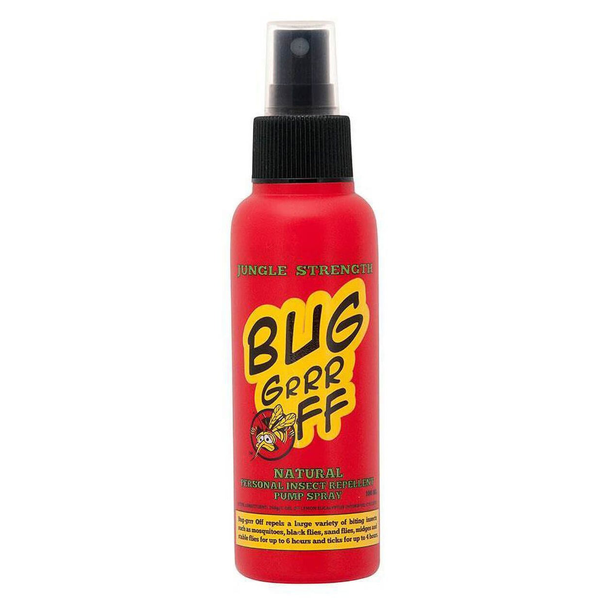 Buggrrr Off Natural Insect Repellent Jungle Strength Pump Spray 100Ml ...
